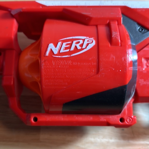 Nerf | Toys | Used Nerf Nstrike Mega Series Rotofury Blaster With 8 ...